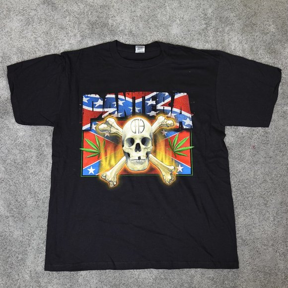 Pantera | Shirts | Vintage Pantera Shirt Mens Xl 20 Metal Band Black ...